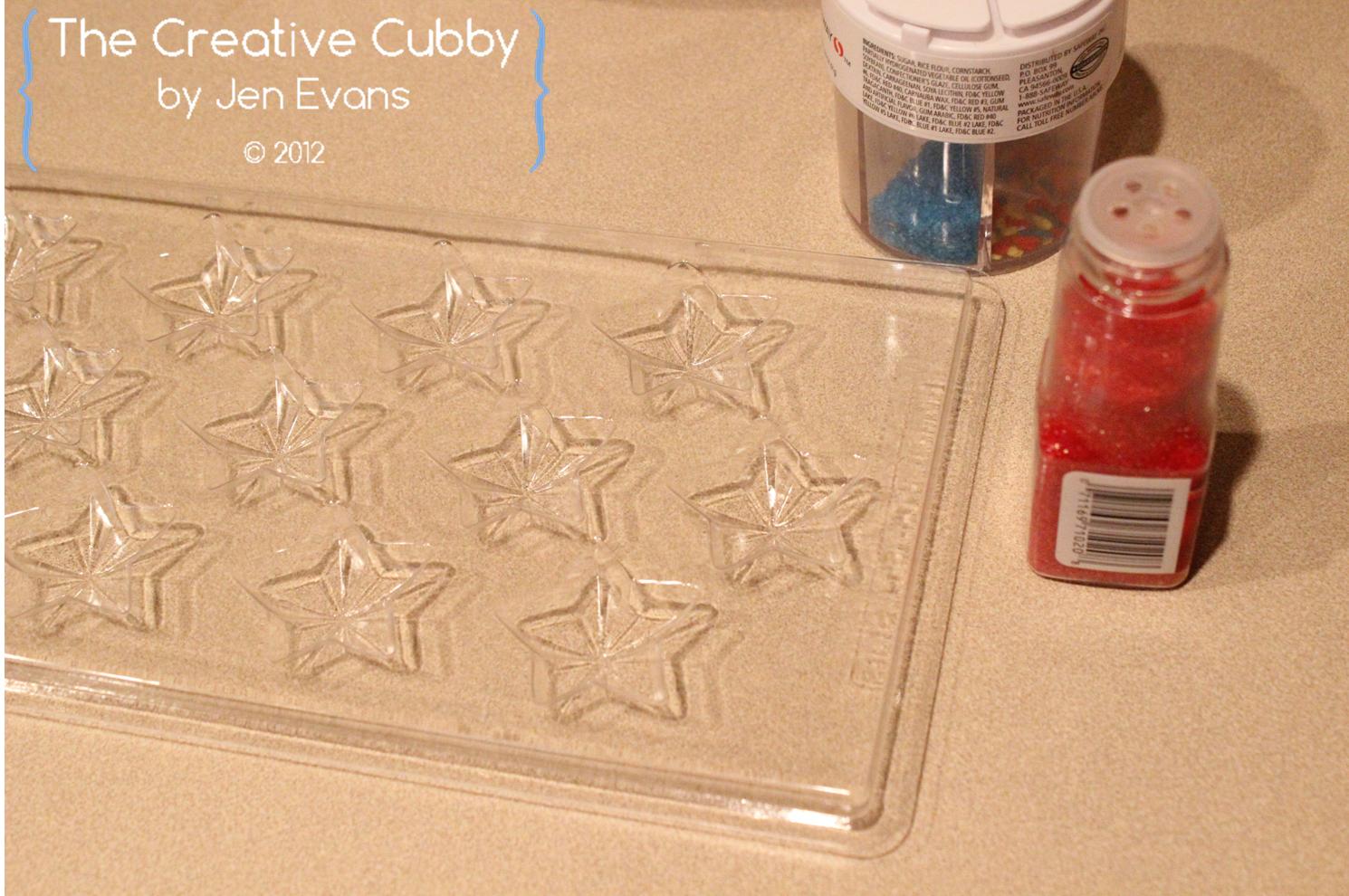 The Creative Cubby: Sprinkle Star Candies