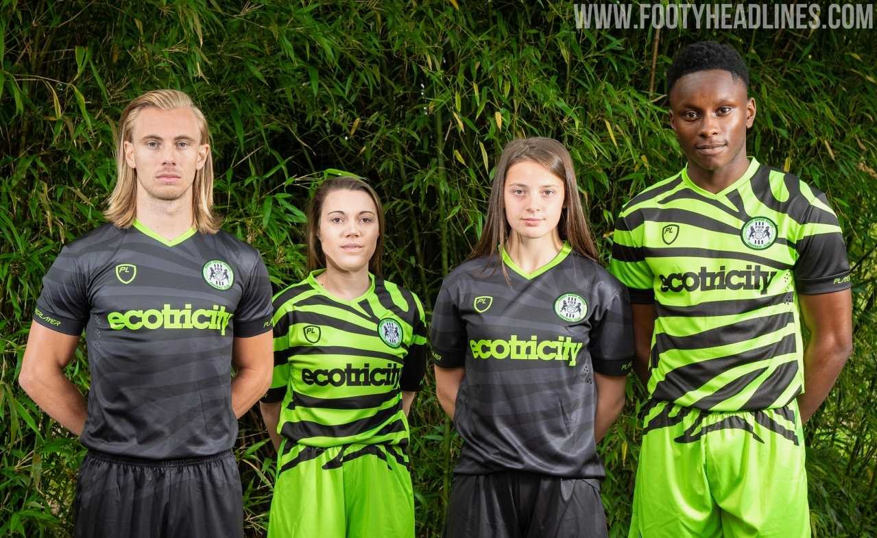 Made From 50% Bamboo: Forest Green Rovers 19-20 Home, Away & Third Kits ...