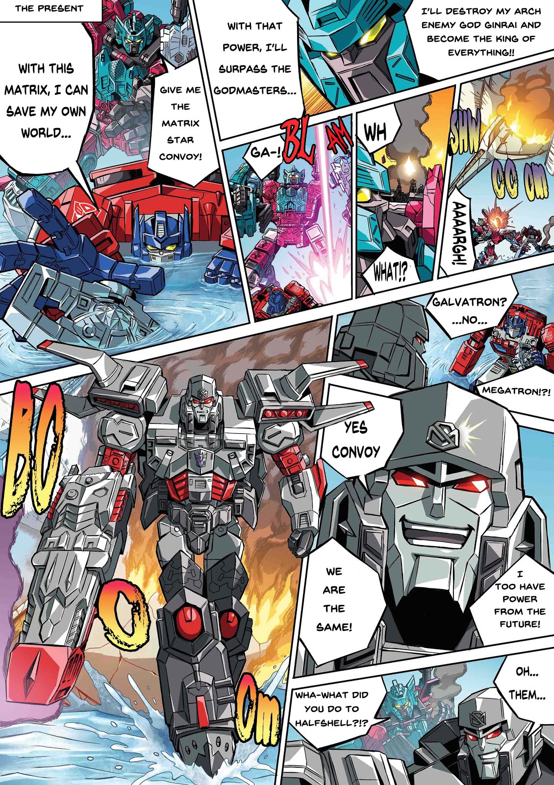 Tets' Toys and Shenanigans: Super Megatron Comic Translation ...