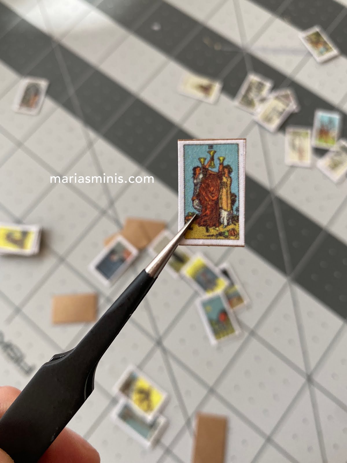 Miniature Tarot Deck Free Printable