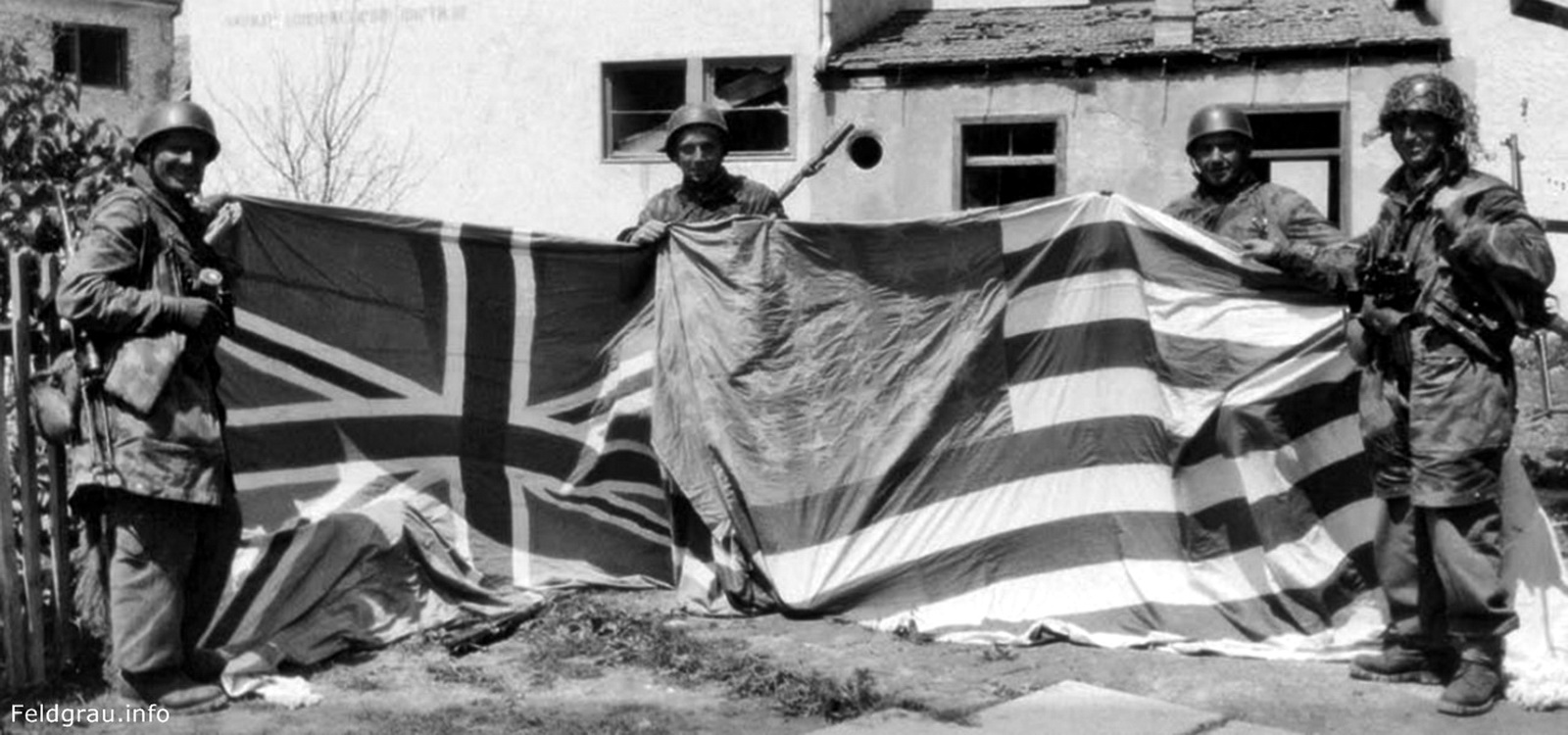 World War II Pictures In Details: SS Paratroopers with Captured British ...