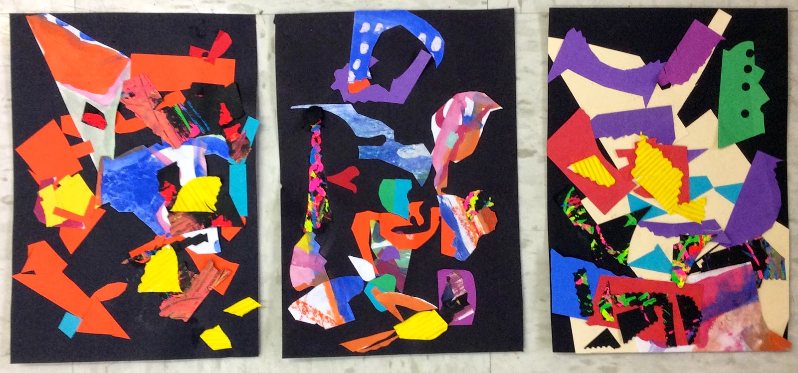 Ms. Curry's Art Room : 1st Grade Henri Matisse Cut-Outs
