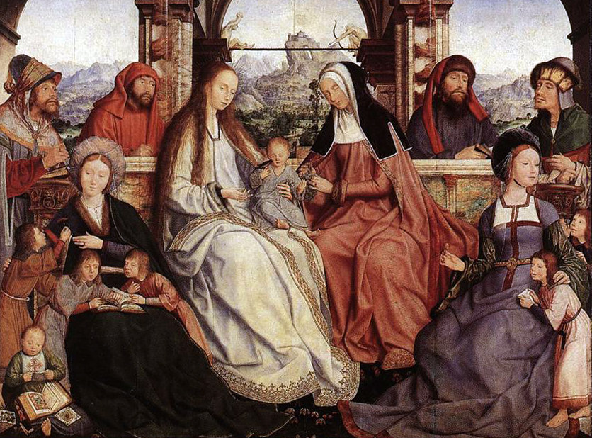 DEVOCIONES DE ESTEPA: LA ICONOGRAFÍA DE SANTA ANA