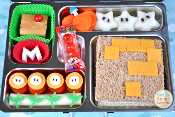 Edible Geekery : Super Mario Power Up Lunch! | BentOnBetterLunches