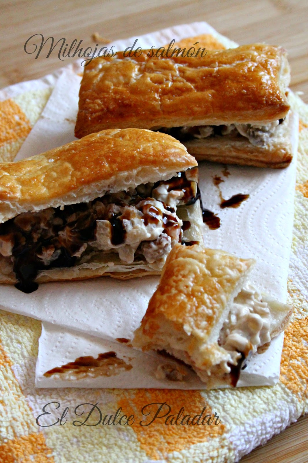 Miloja de queso y salmón - El dulce paladar