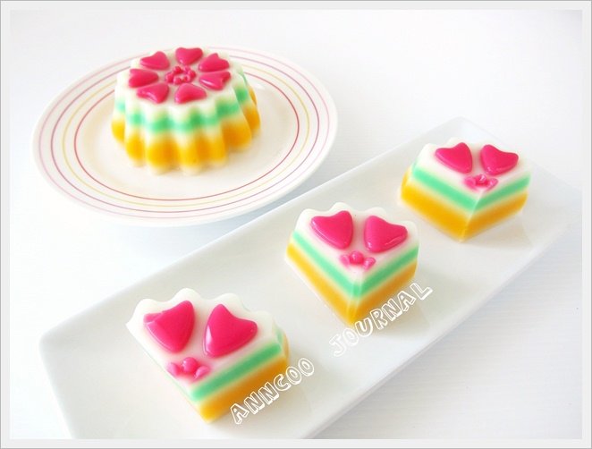 Fancy Hearts Jelly - Anncoo Journal