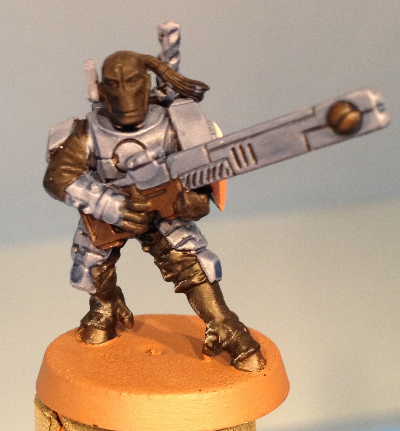 Hand of Junk: Tutorial: A very quick and easy way to paint Tau skin