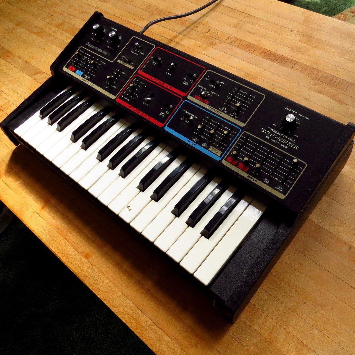 MATRIXSYNTH: Vintage MOOG Realistic Concertmate MG-1 SN 14 418