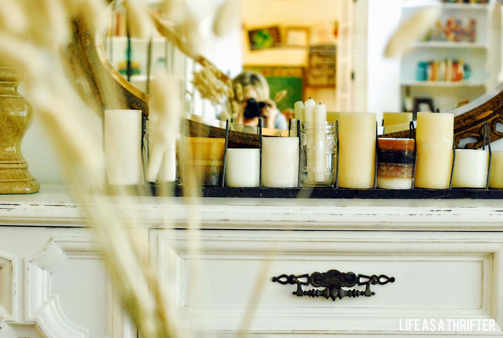 Life as a Thrifter: Repurposed Fan Belt Display