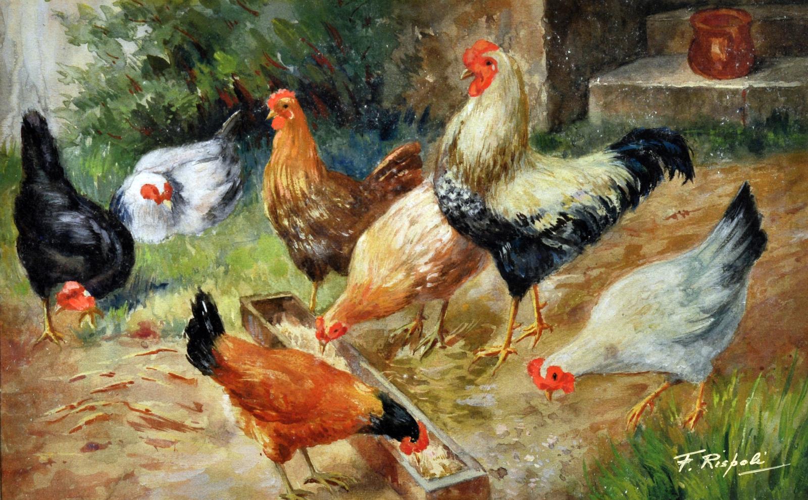 Franco Rispoli (Italian, 1921-1989) | Genre painter | Tutt'Art ...