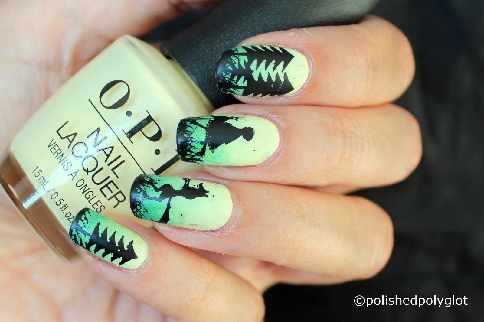 Nail Polish Silhouette