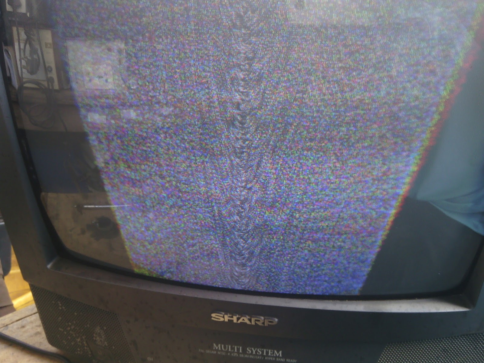 Abnormal Display Fault In Sharp TV