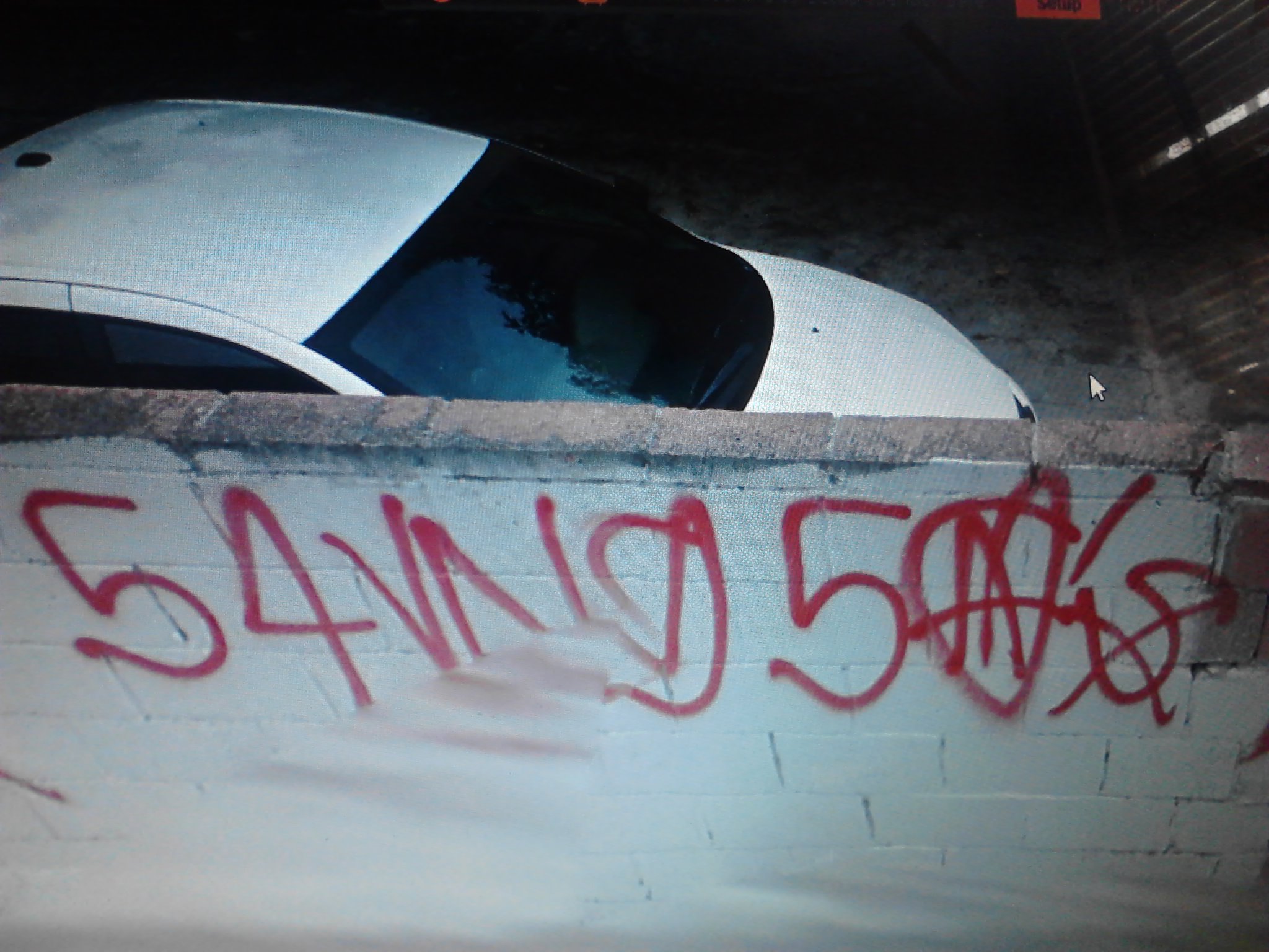 blood gangs graffiti: Van ness gangster brims ( VNGB , 54 street )