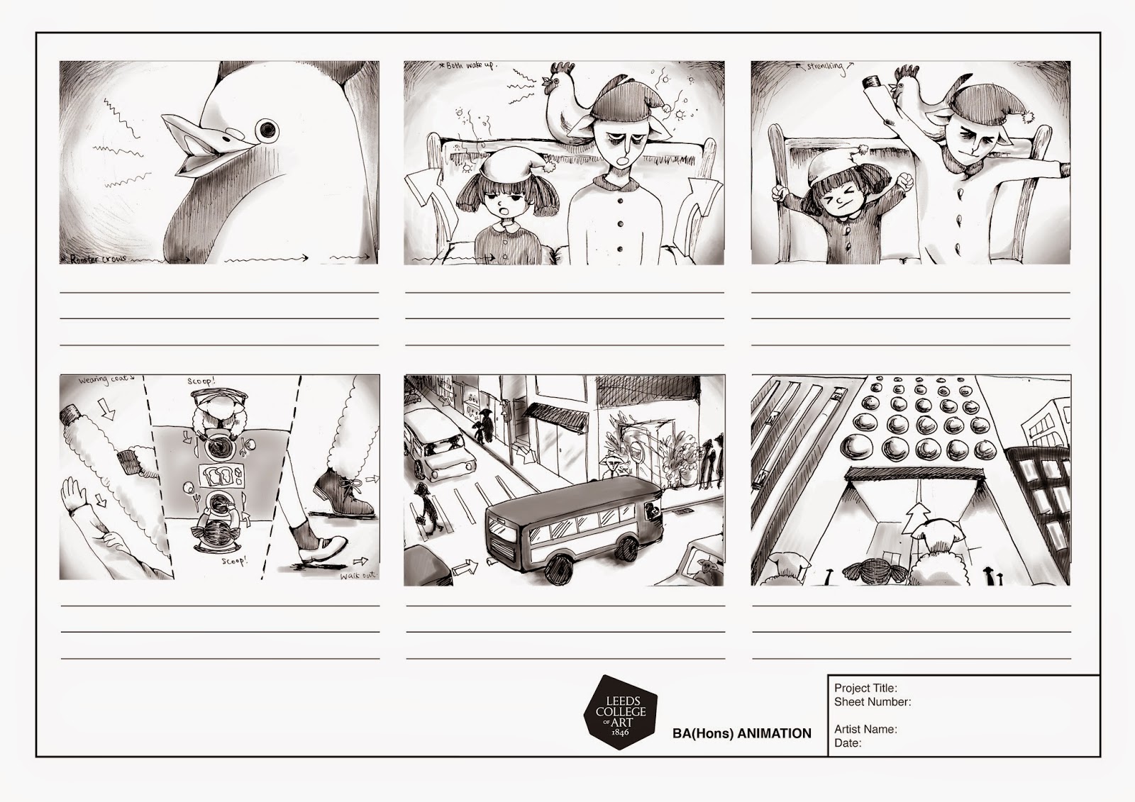 Studio Practice: Storyboarding Nursery Rhymes (3): Mary had a little ...