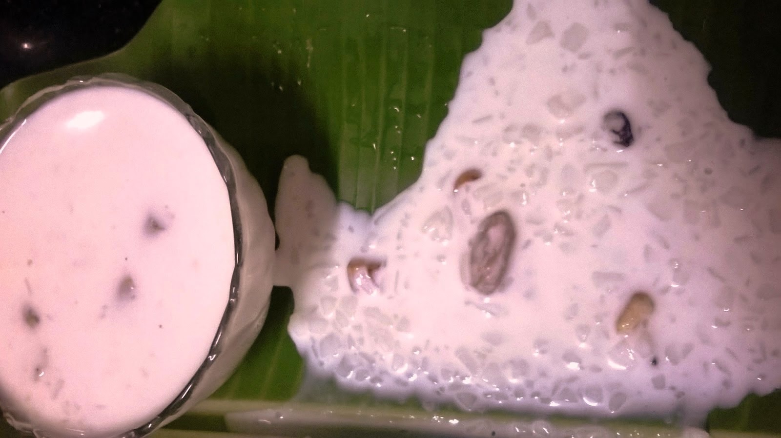 Pal Ada Payasam (Rice Ada/flakes cooked with milk and sugar and ...