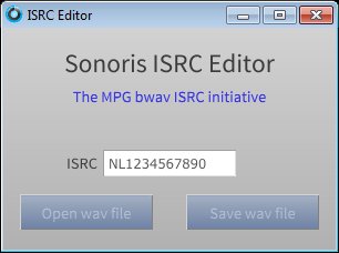 Software ISRC Editor
