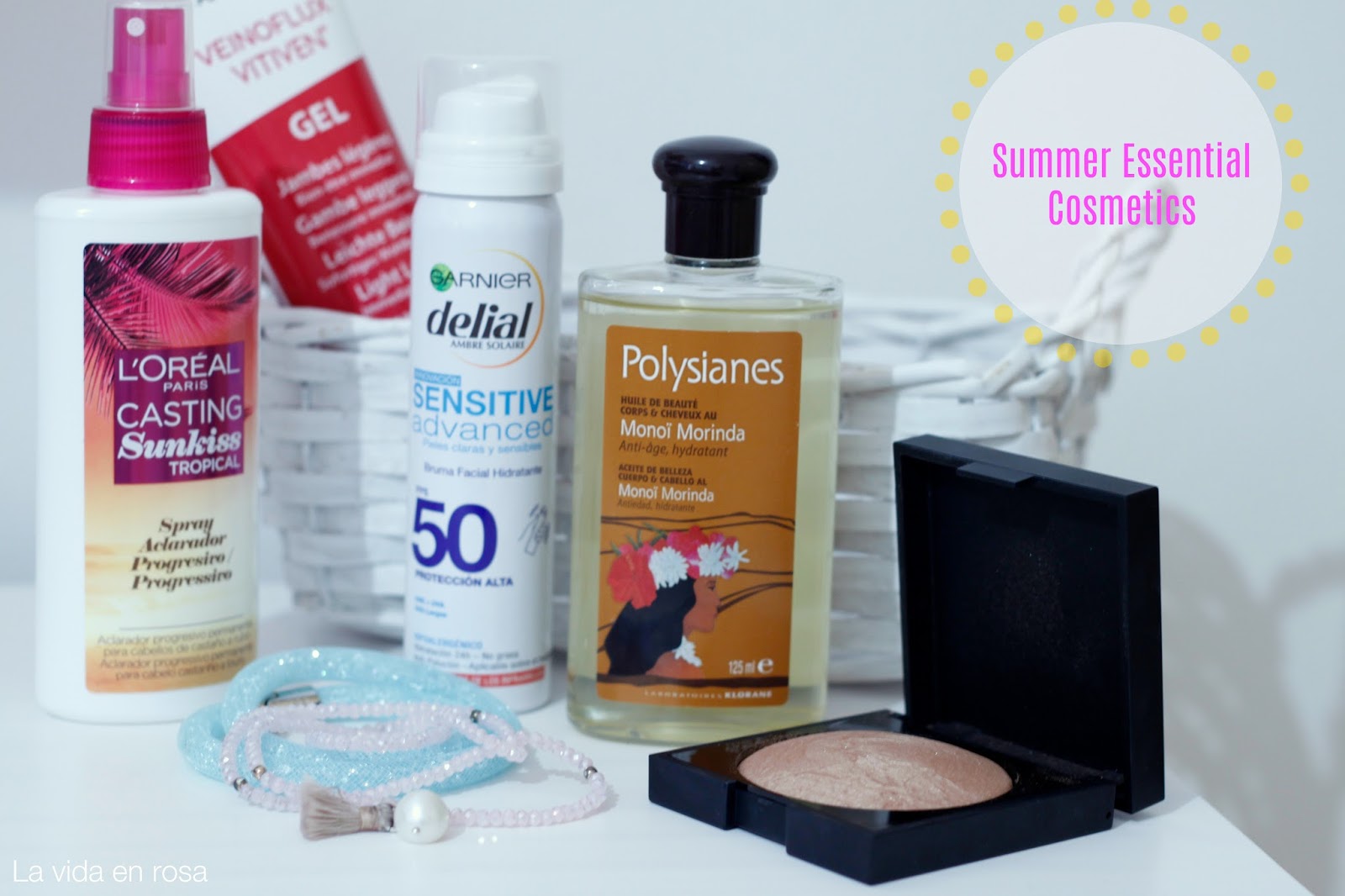 TOP 5: Summer Essential Cosmetics | La vida en rosa | Bloglovin’