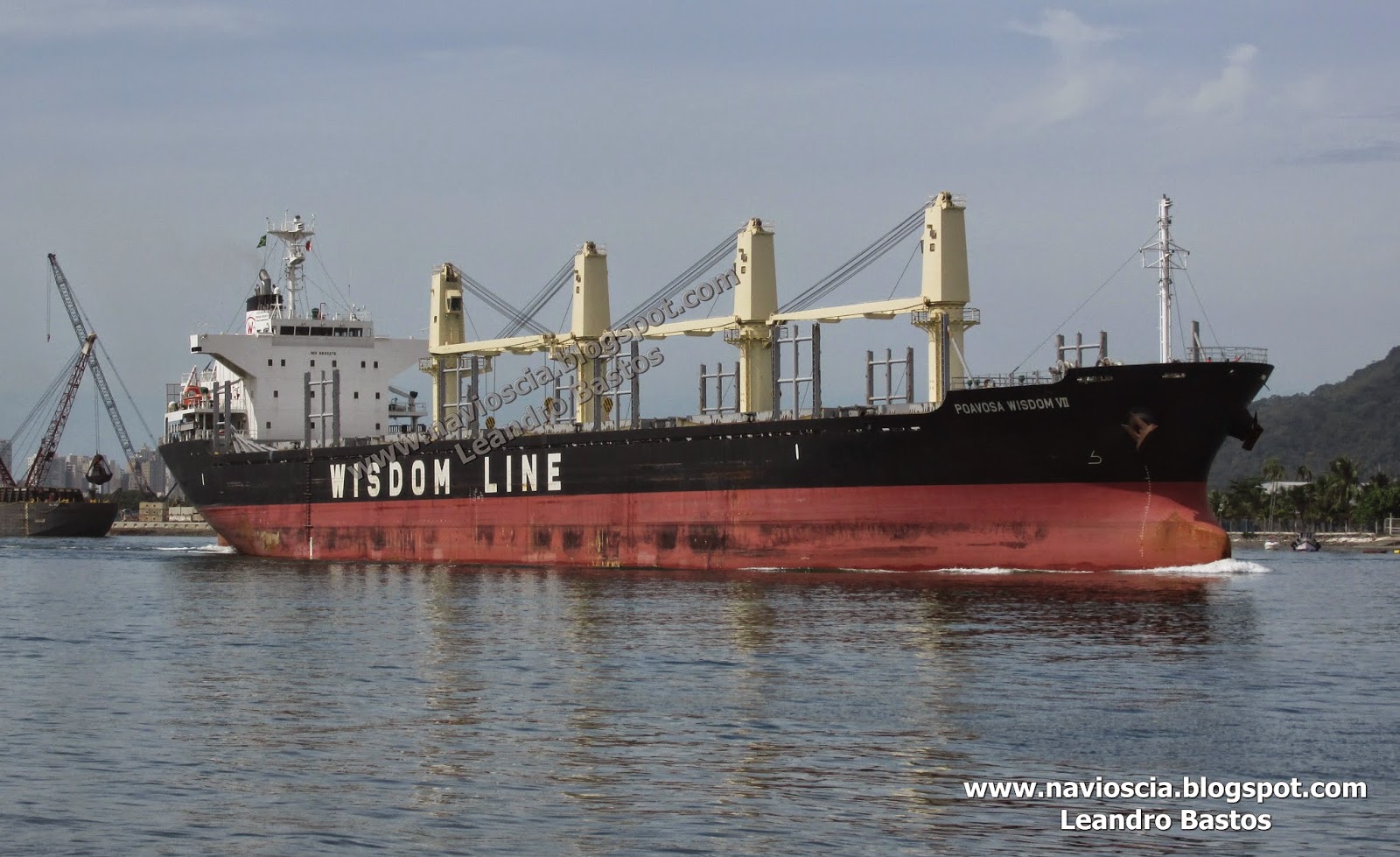 Navios de Santos & CIA: Navio POAVOSA WISDOM VII