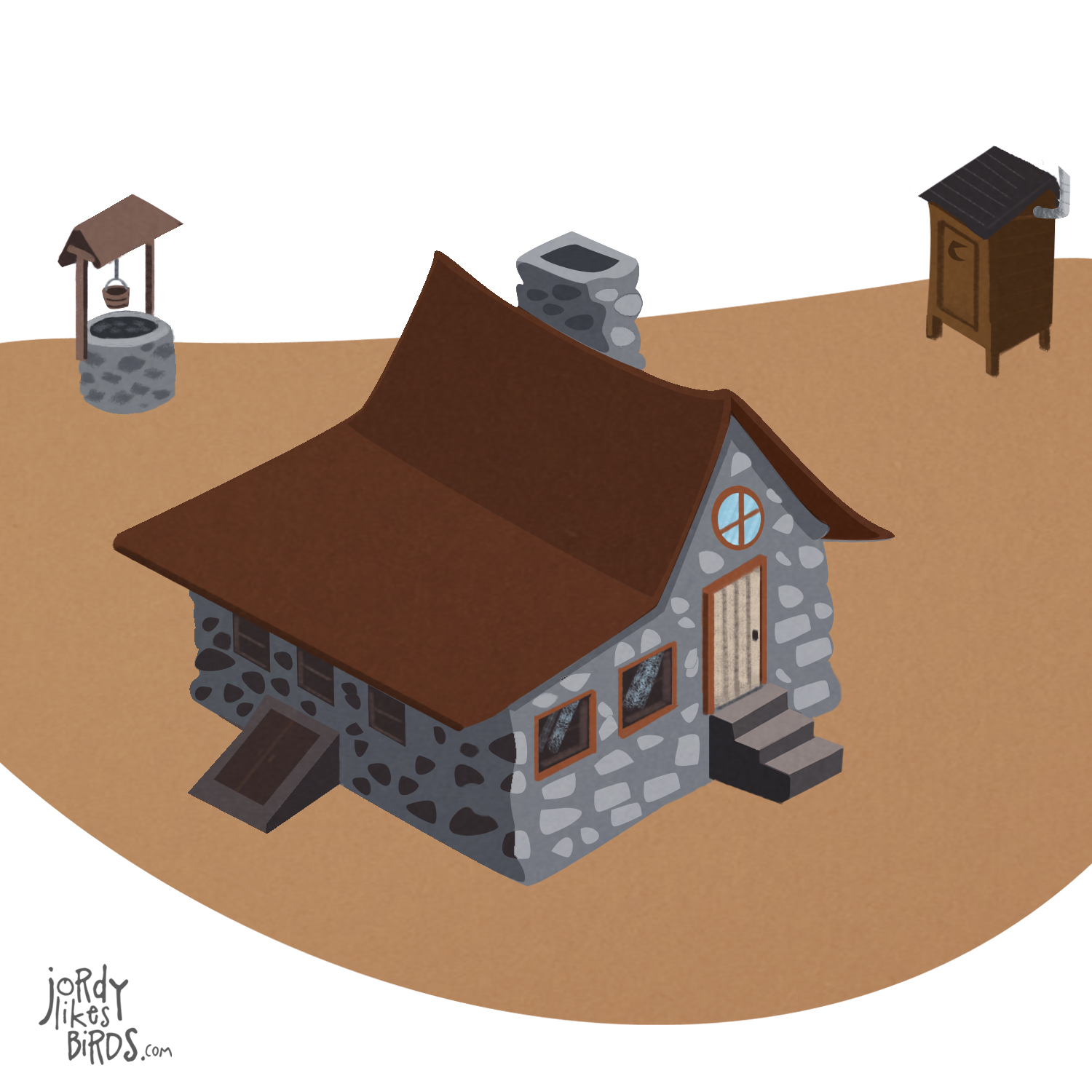 jordylikesbirds: Isometric buildings!