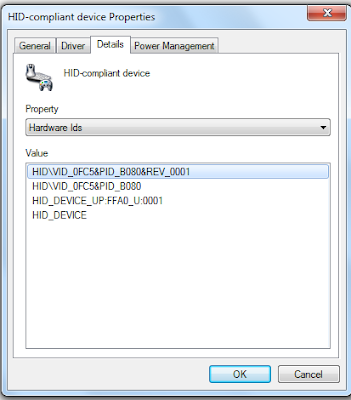 USB HID communication system: Simple USB HID communication project