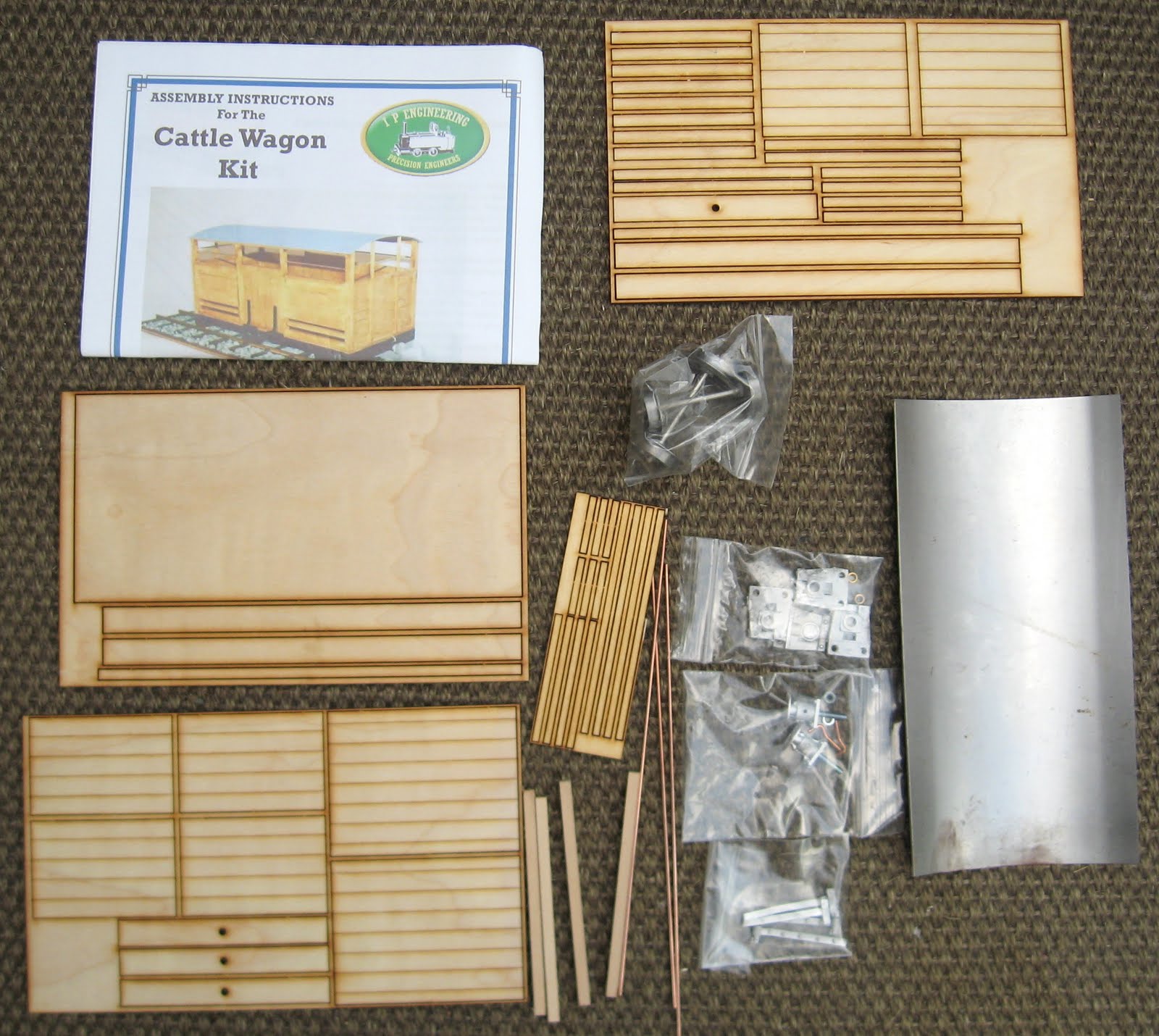 Peckforton Light Railway: How I constructed a cattle wagon from an IP ...