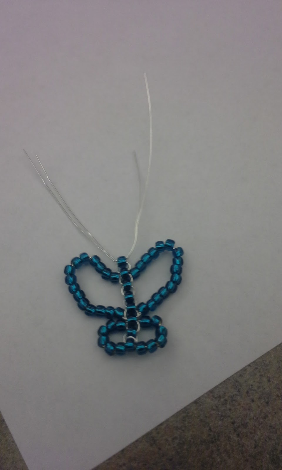 The Victorian Needle: Beaded Butterfly Tutorial