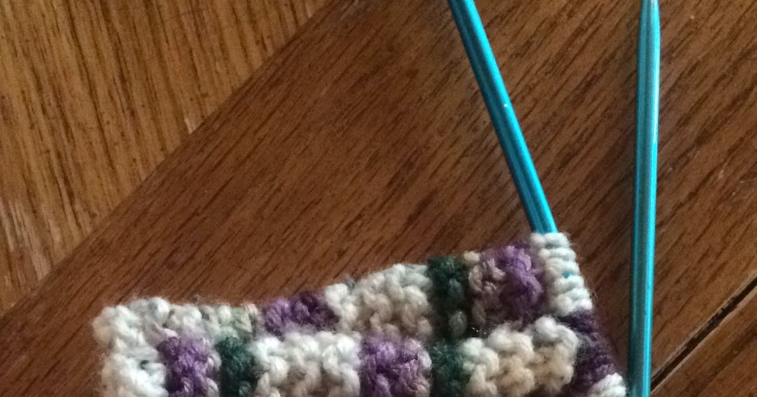 Don't Drool on the Wool: "Checkerboard Slippers"