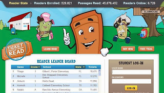 HTS 3rd Grade Technology Blog: Ticket to Read in Language Arts Today!