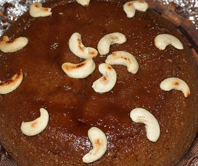 Watalappan (Juggery Pudding)