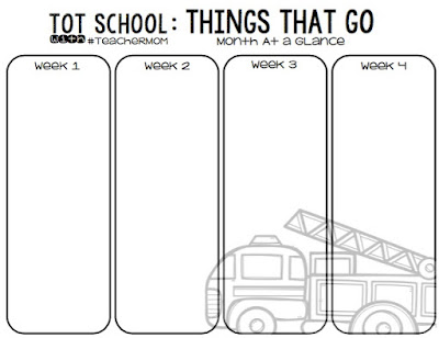 Tot School Tuesday: THINGS THAT GO | Buck & Chuck