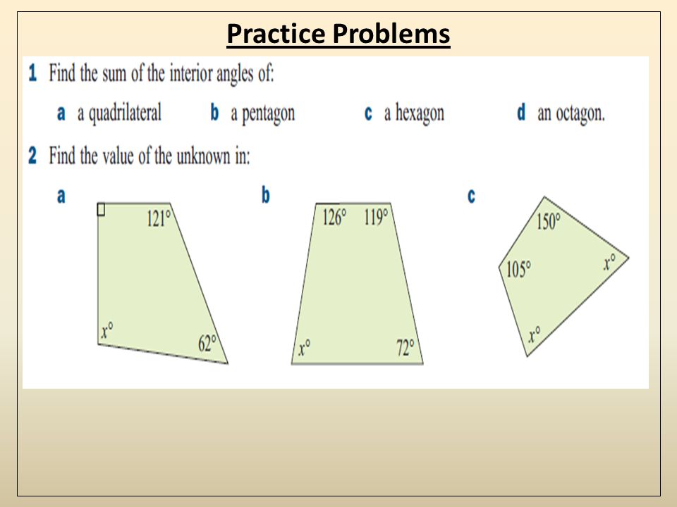 Math 9: CHAPTER-6: ANGLE PROPERTIES