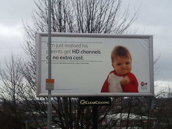 The Internet is an in-joke: Success kid