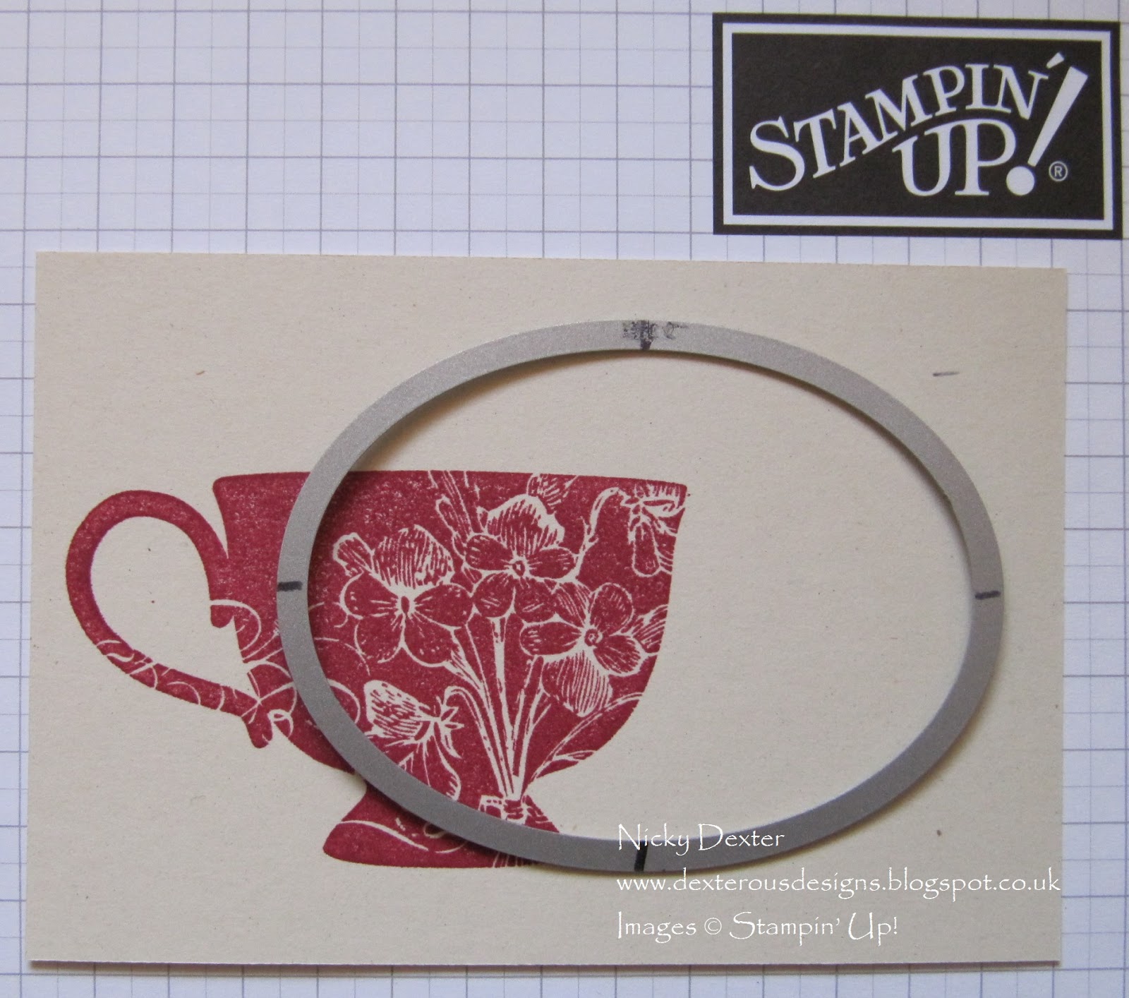 Dexterous Designs: Partial Die Cut with Stampin' Up! Framelits