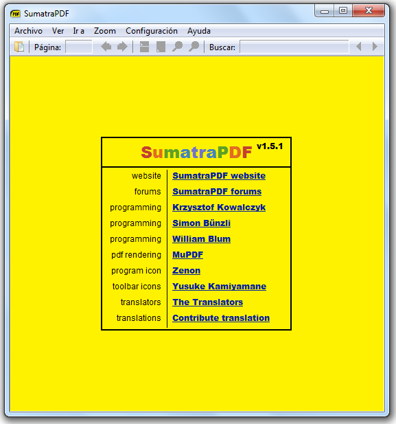 Sumatra PDF - It's Free