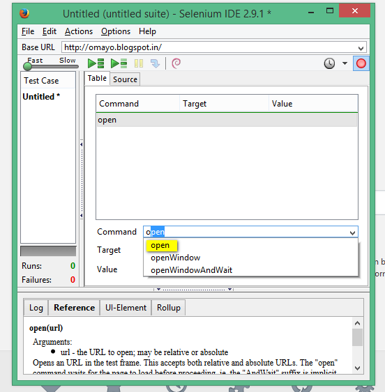 Selenium-By-Arun: 'select' command in Selenium IDE for selecting an ... Selenium-By-Arun: 'select' command in Selenium IDE for selecting an ...