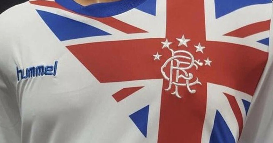 Fake! Insane Hummel Rangers 18-19 Union Jack Kit + Orange Fake Kit ...