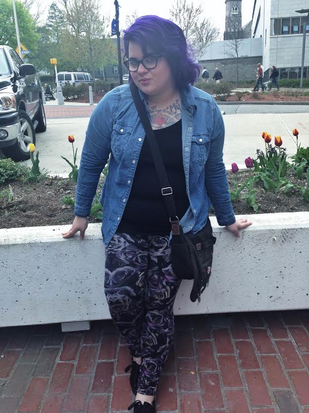 Have You Met Ashley?: Plus Size OOTD - Edgy Spring Look