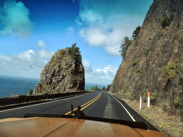 THE ROAD TAKEN : Hug Point State Rec Site and Cannon Beach, Oregon