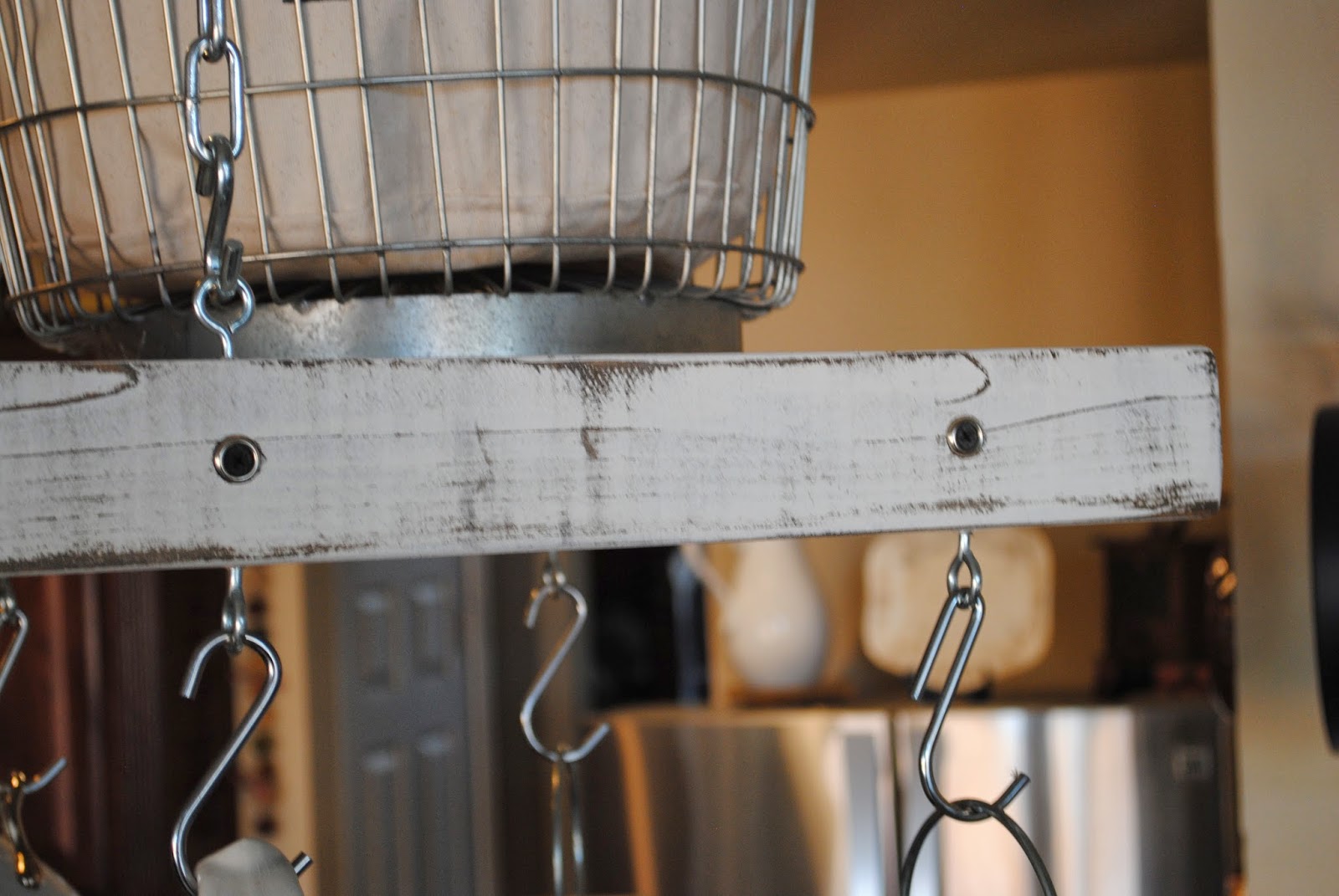 Edna Faye Creations: Rustic Pot Racks and Ladders