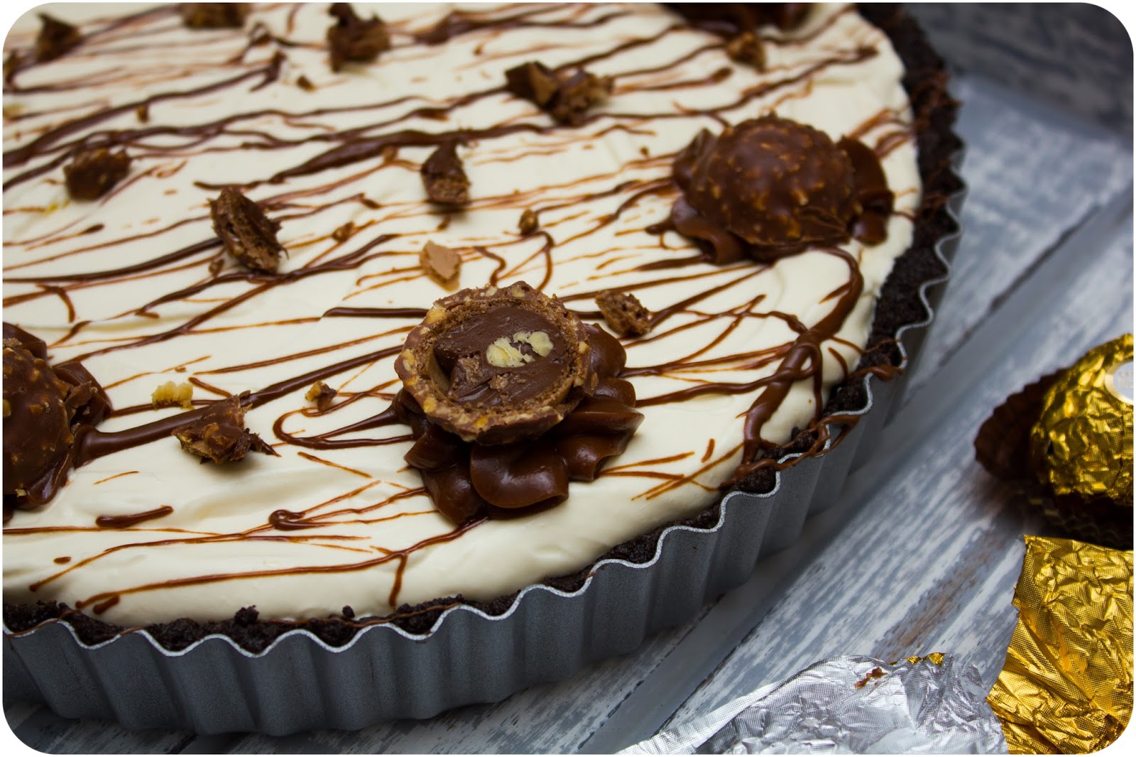 Cupcake Crazy Gem!: Ferrero Rocher & Nutella Fudge Cream Pie