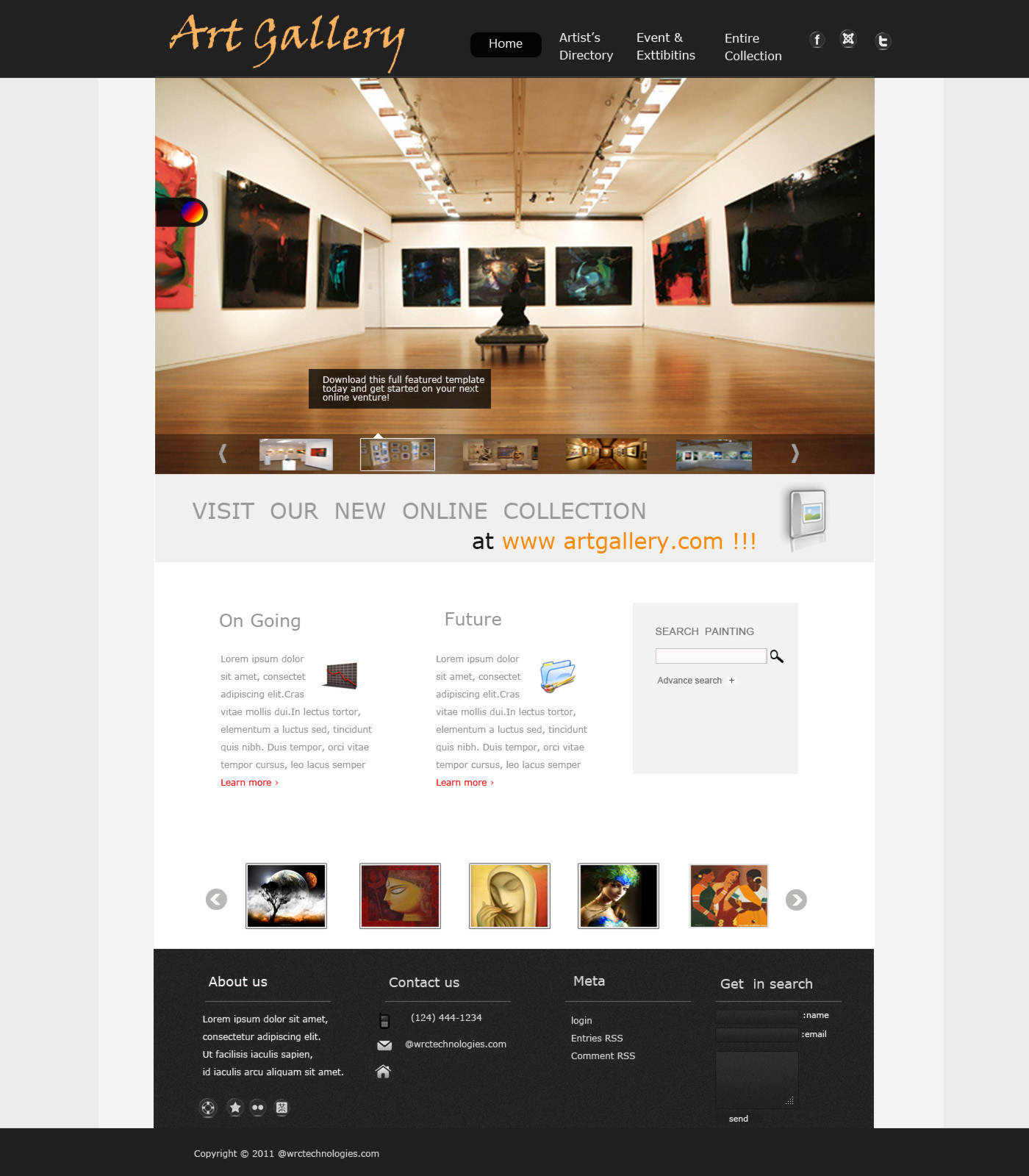 Art Gallery Template