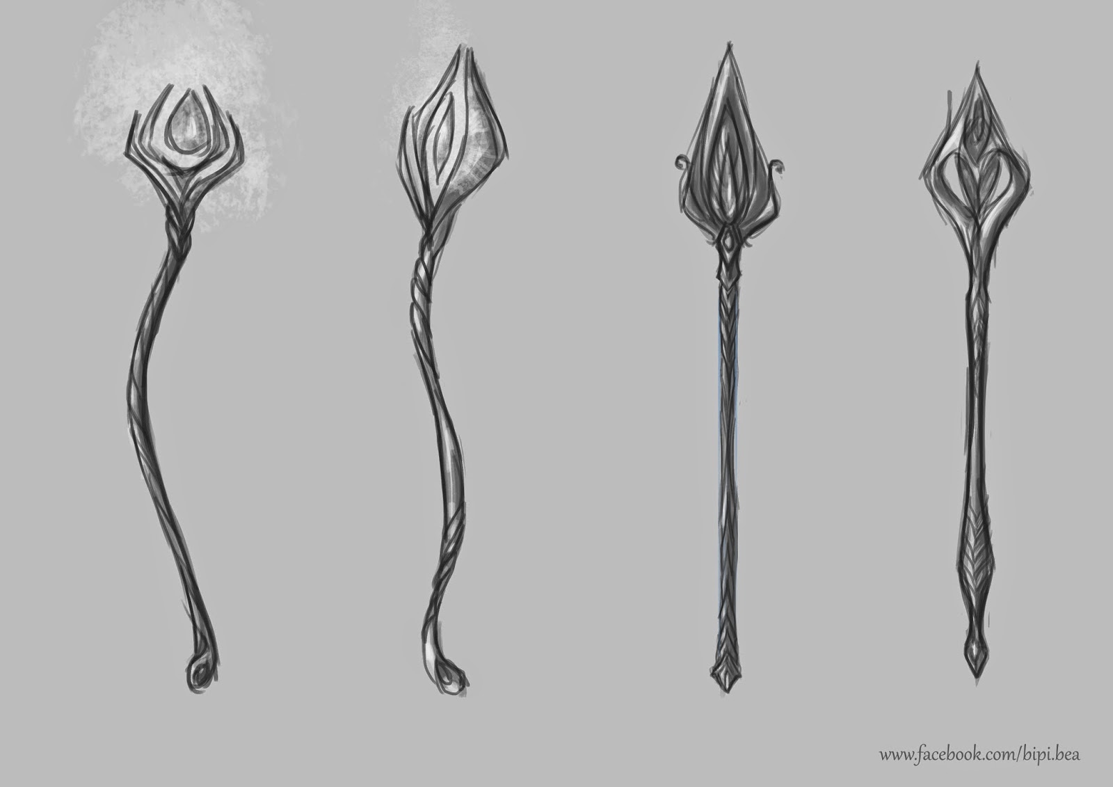 Bea's Sketchbook: "Concept Weapons and Cloak" Art Contest - Rift