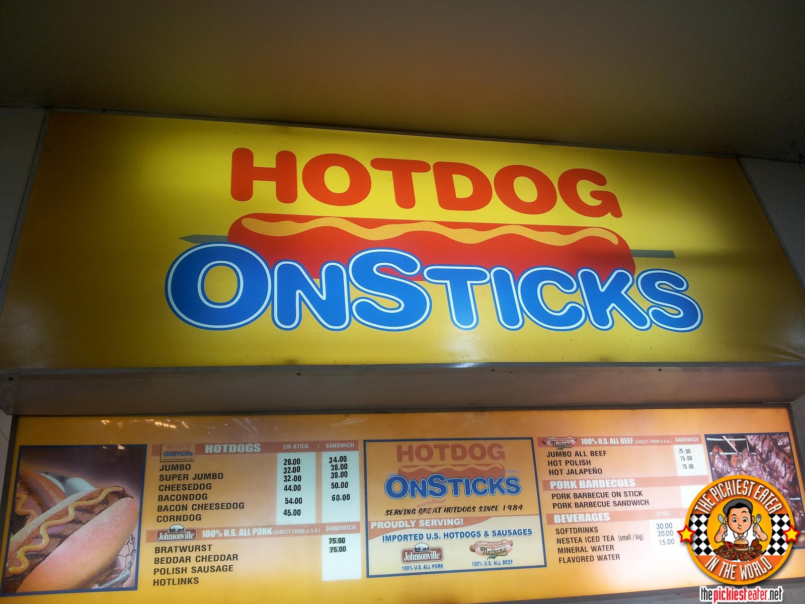 Hot Dog On A Stick Menu