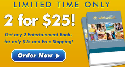 Entertainment Book Deal! Get 2 coupon books for $15 after cash back! ⋆ ...