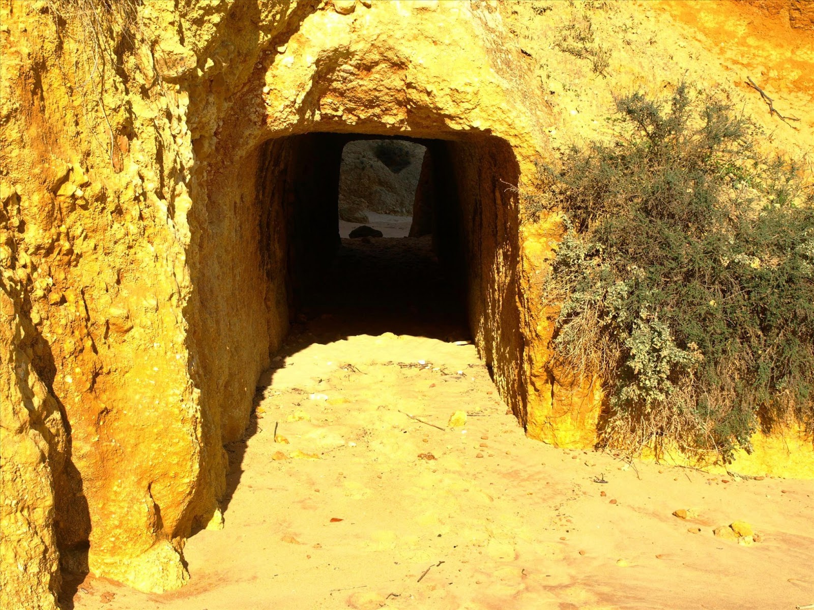 Eu photografei!: Buraco na Praia