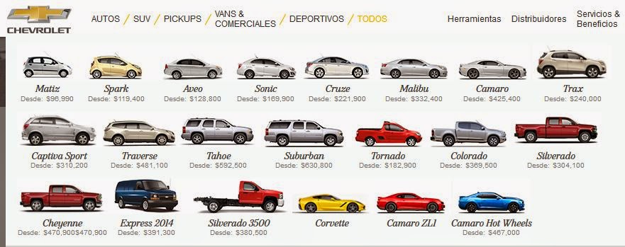 Agencias Chevrolet en México Distrito Federal