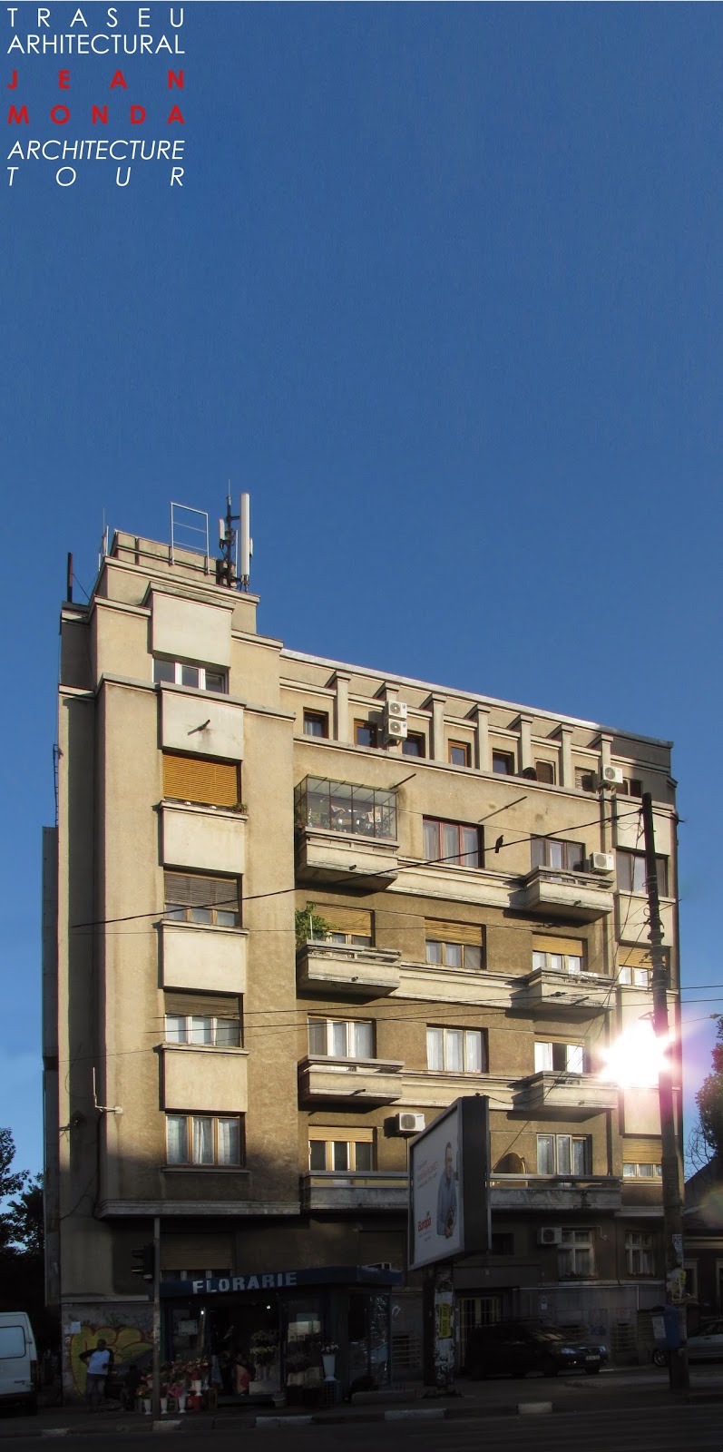 Traseul Jean MONDA: Traseul - The tour