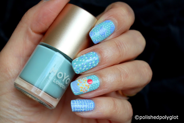 Nail Art │ Tea Time Manicure [Nail Crazies unite] / Polished Polyglot