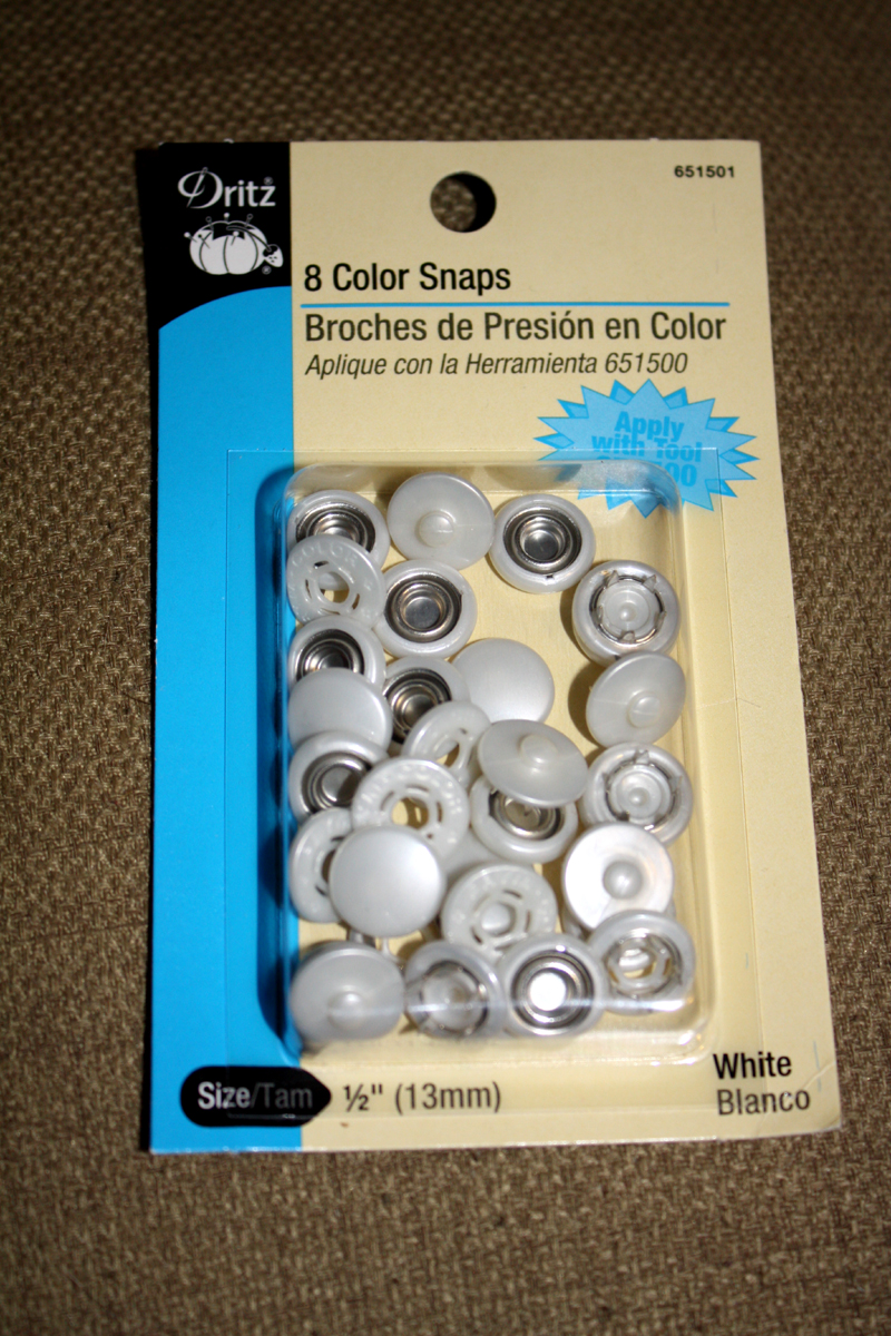 A Snap-Front Baby Dress