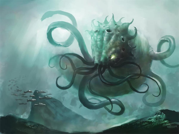 Mundo Tentacular: "Grande como uma Ilha" - Monstros Marinhos da ...